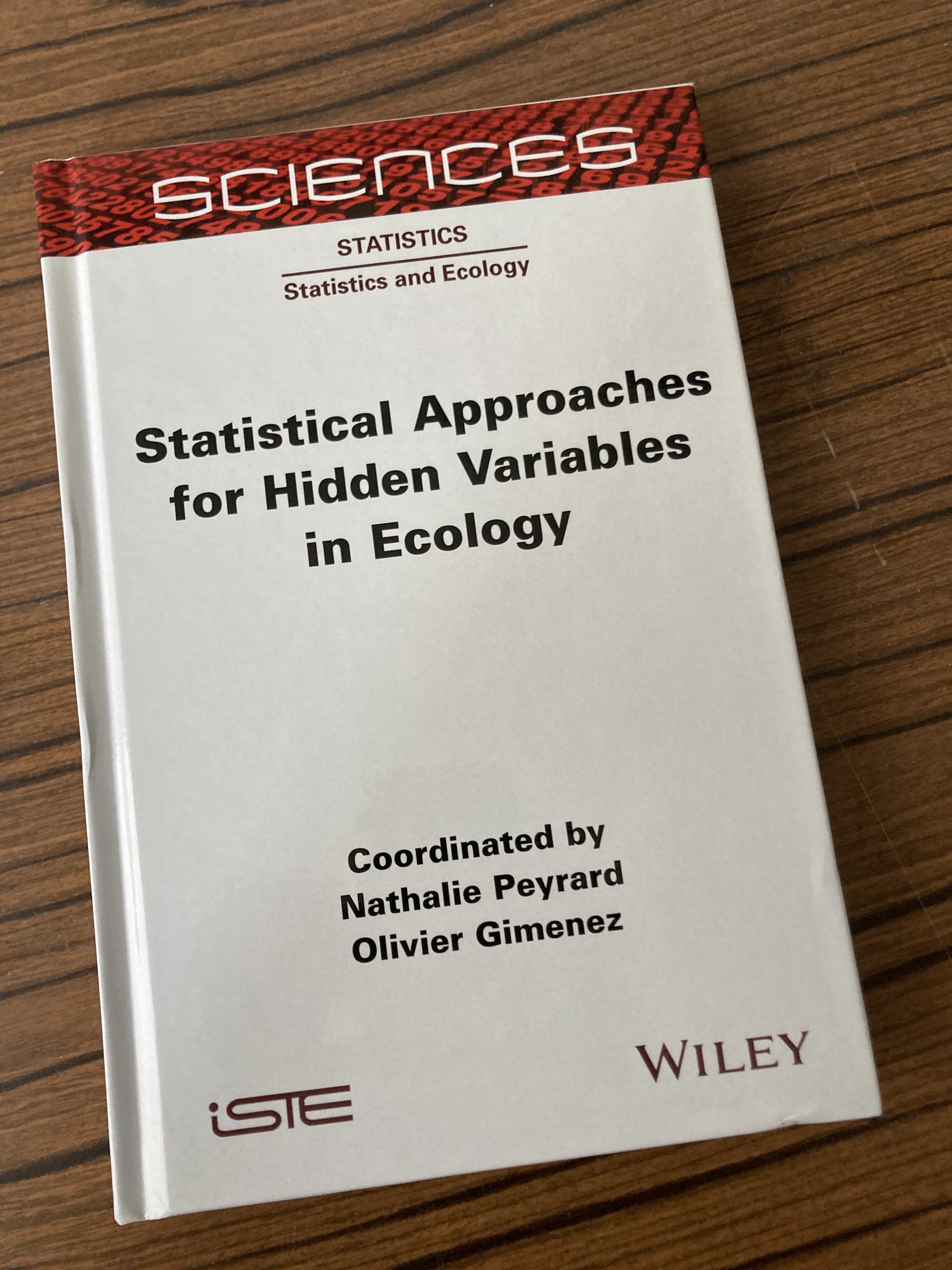 Our new book on statistical approaches for hiddens variables in ecology ...